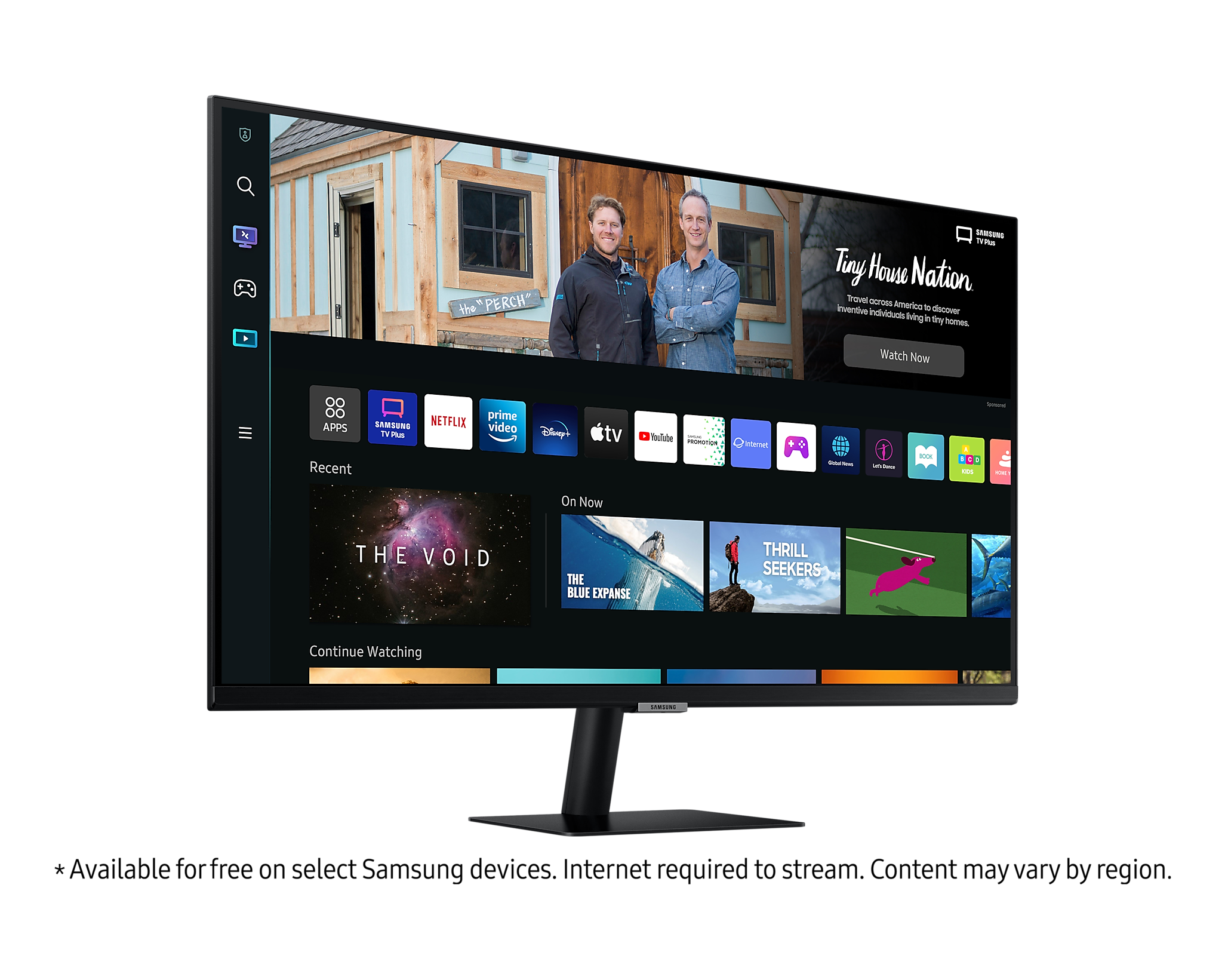 Écran Plat 27" Samsung avec expérience Smart TV